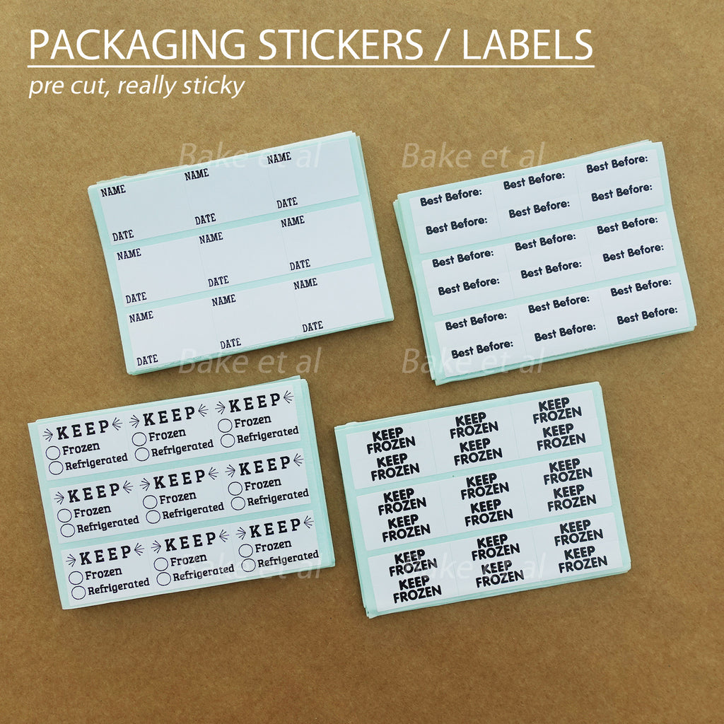 Sticker: Keep Refrigerated/Frozen (33pcs) – bake