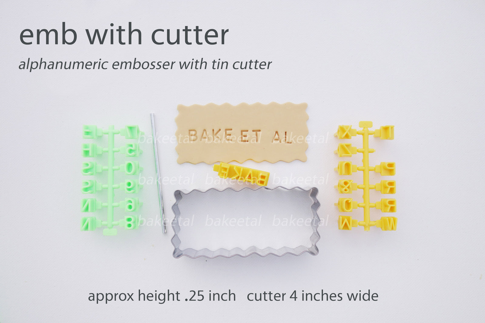 abc embosser with cutter – bake