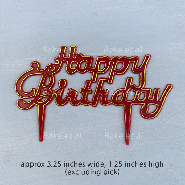 mini picks - birthday – bake