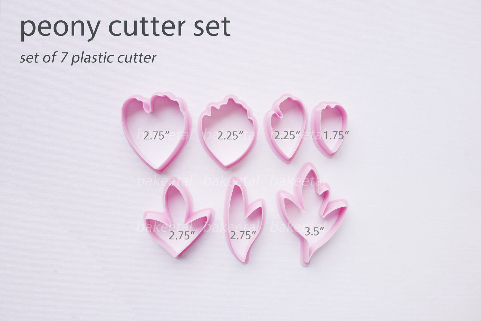 peony cutter – bake