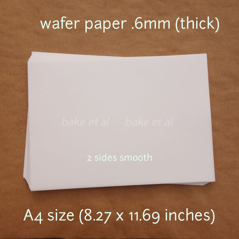 wafer paper – bake